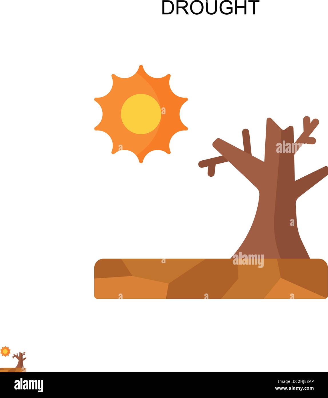 Drought Stock Vector Images - Alamy