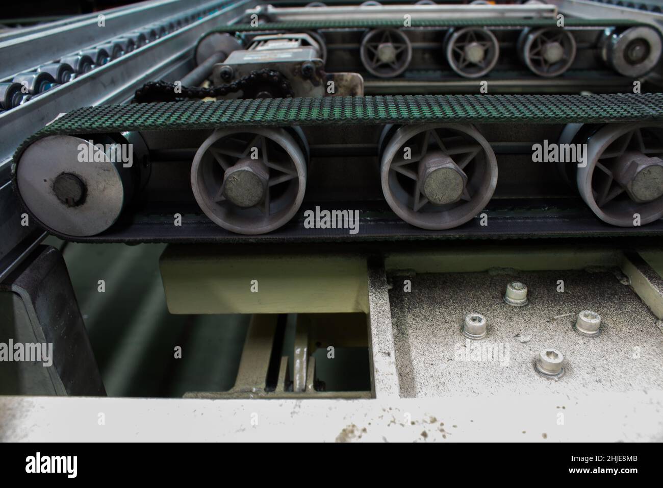 Roller chain drive hi-res stock photography and images - Alamy