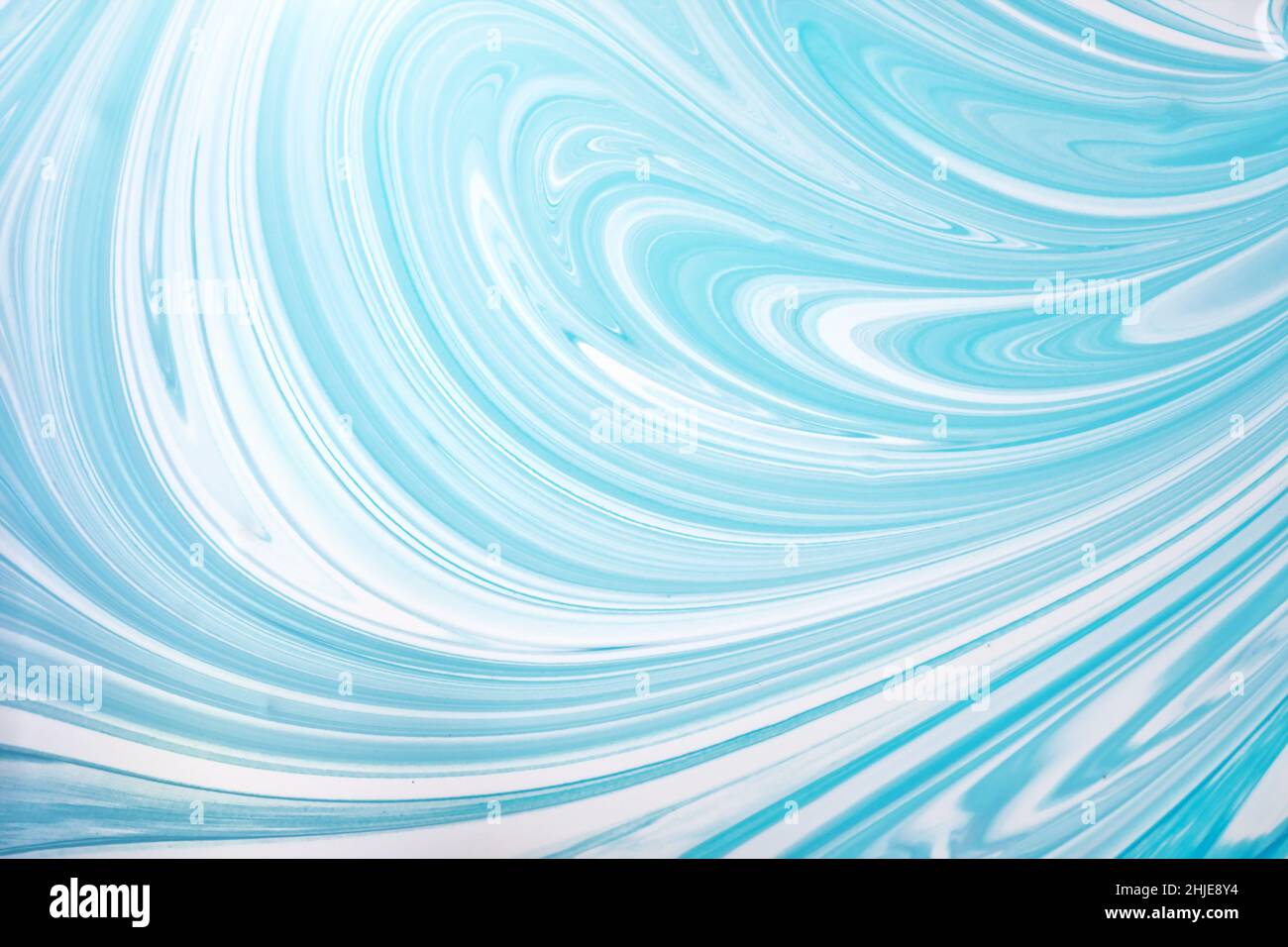 Close-up abstract water shapes curves. Art and abstract liquid texture ...