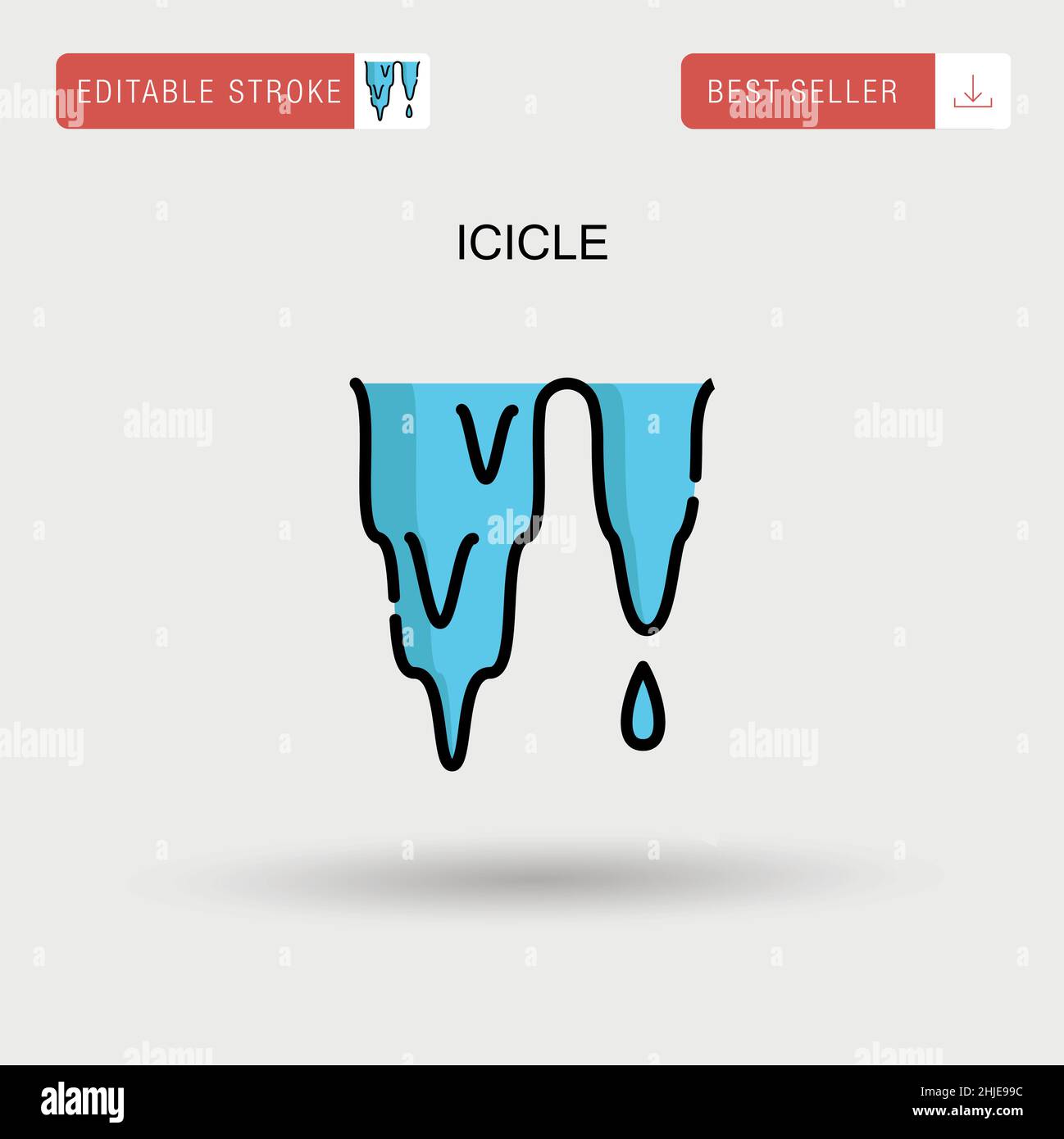 Transparent water drop snow Stock Vector Images - Alamy