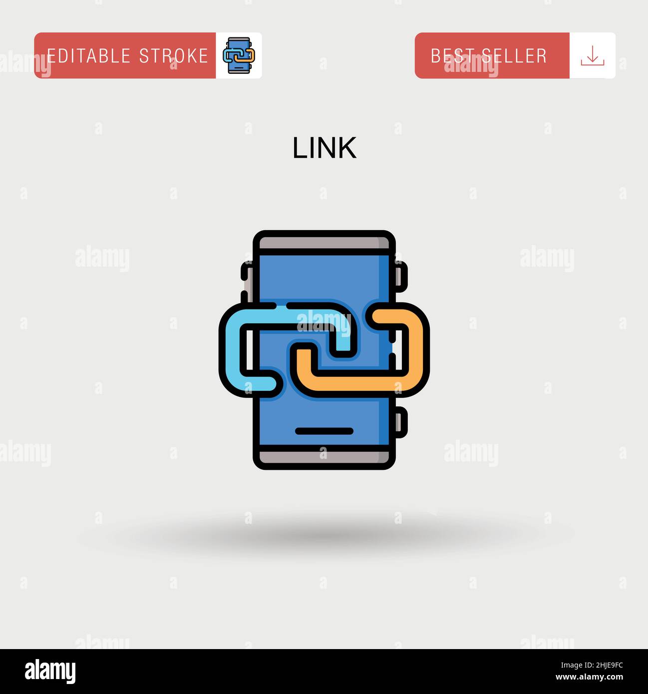 Share link vector hi-res stock photography and images - Alamy