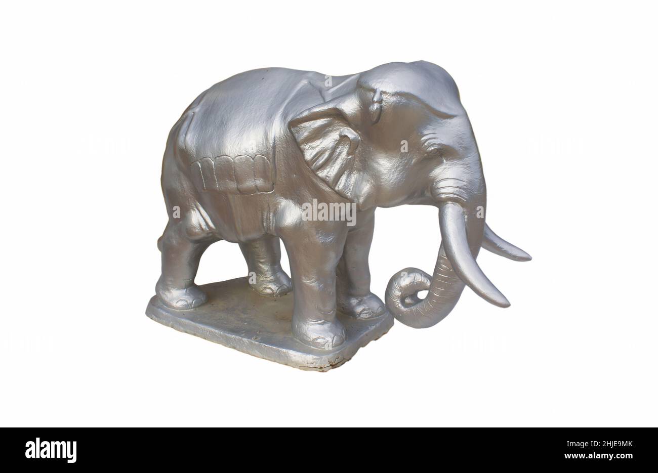Silver elephant hi-res stock photography and images - Alamy