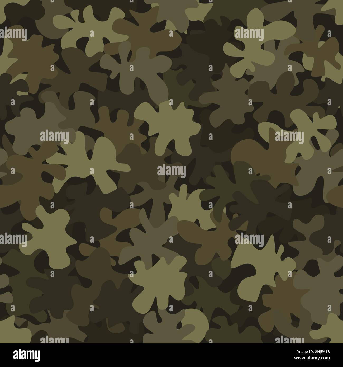 Olive color style abstract geometric fashion camouflage seamless ...