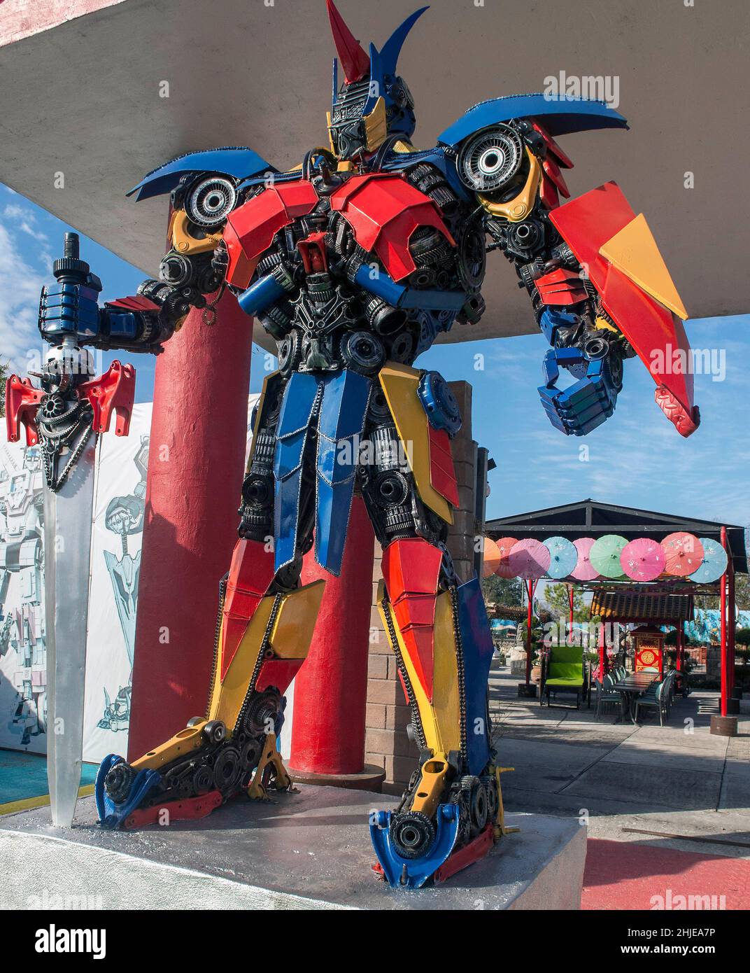 Houston, Texas, USA. 28th Jan, 2022. Lucky Land, a two-acre theme park ...