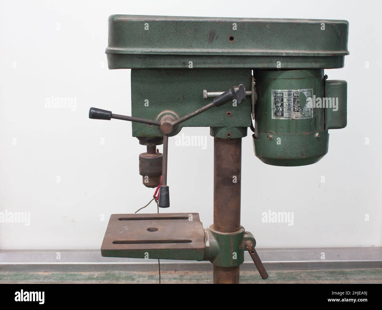 The image of drilling machine Stock Photo - Alamy