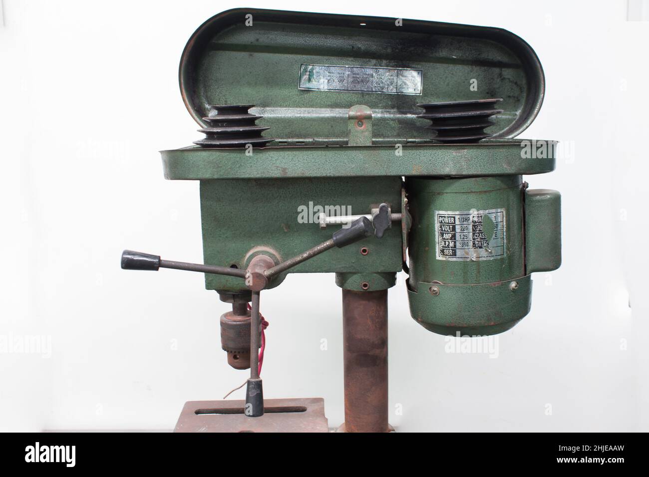 The image of drilling machine Stock Photo - Alamy