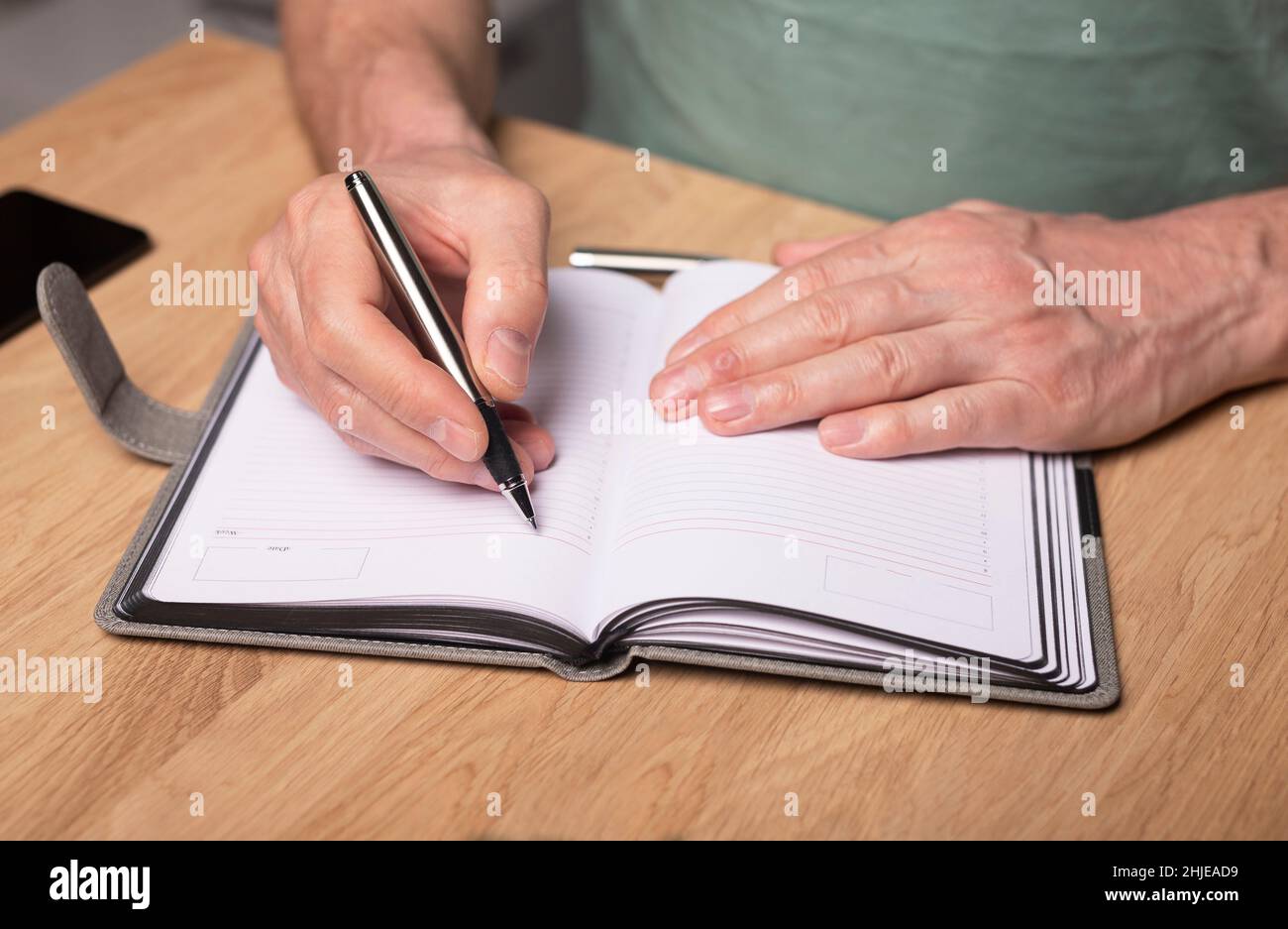 Writing Notes On Hands
