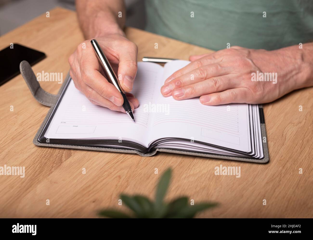 Event hands planner hi-res stock photography and images - Alamy
