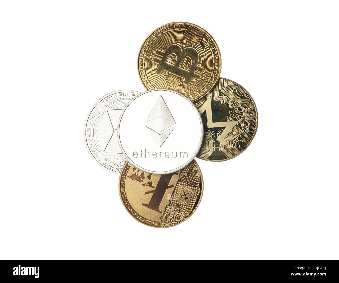 Bitcoin vs ethereum Cut Out Stock Images & Pictures - Alamy