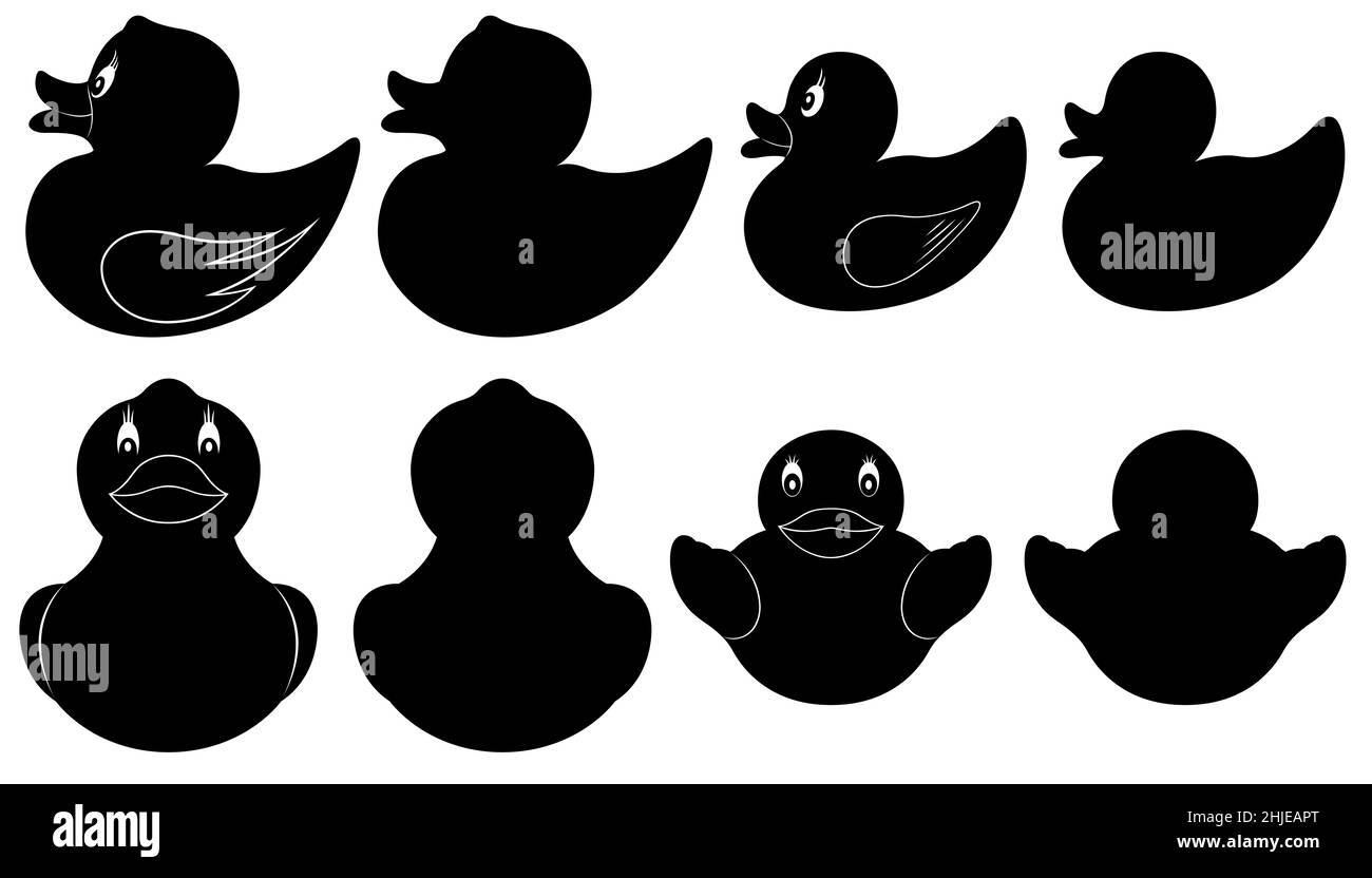 Set of different rubber ducks Stock Photo - Alamy