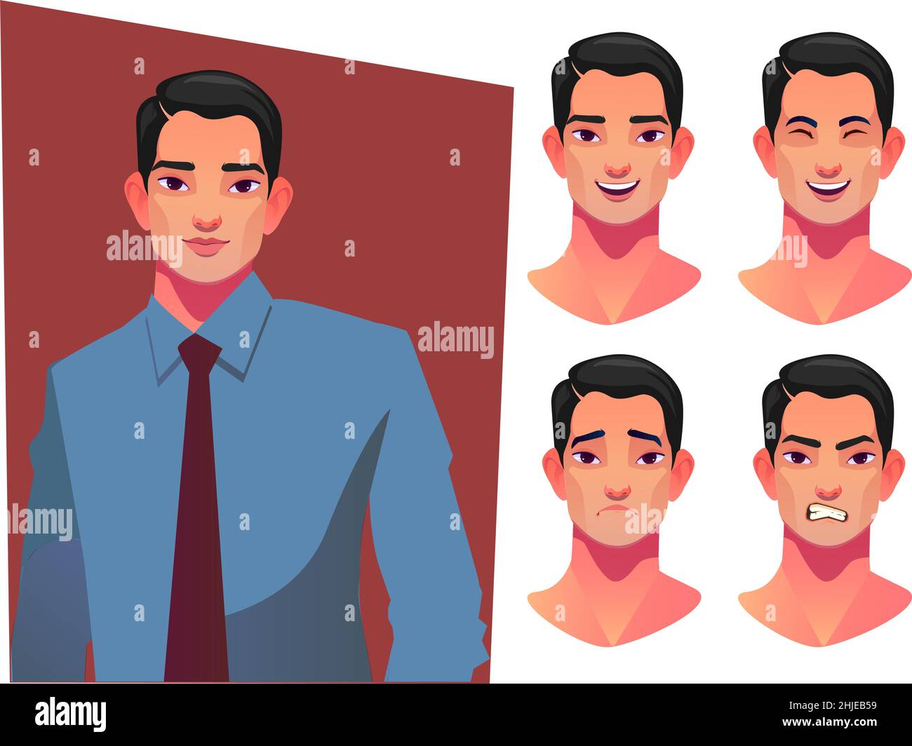 business man at work office worker man behind the a work desk back view ...