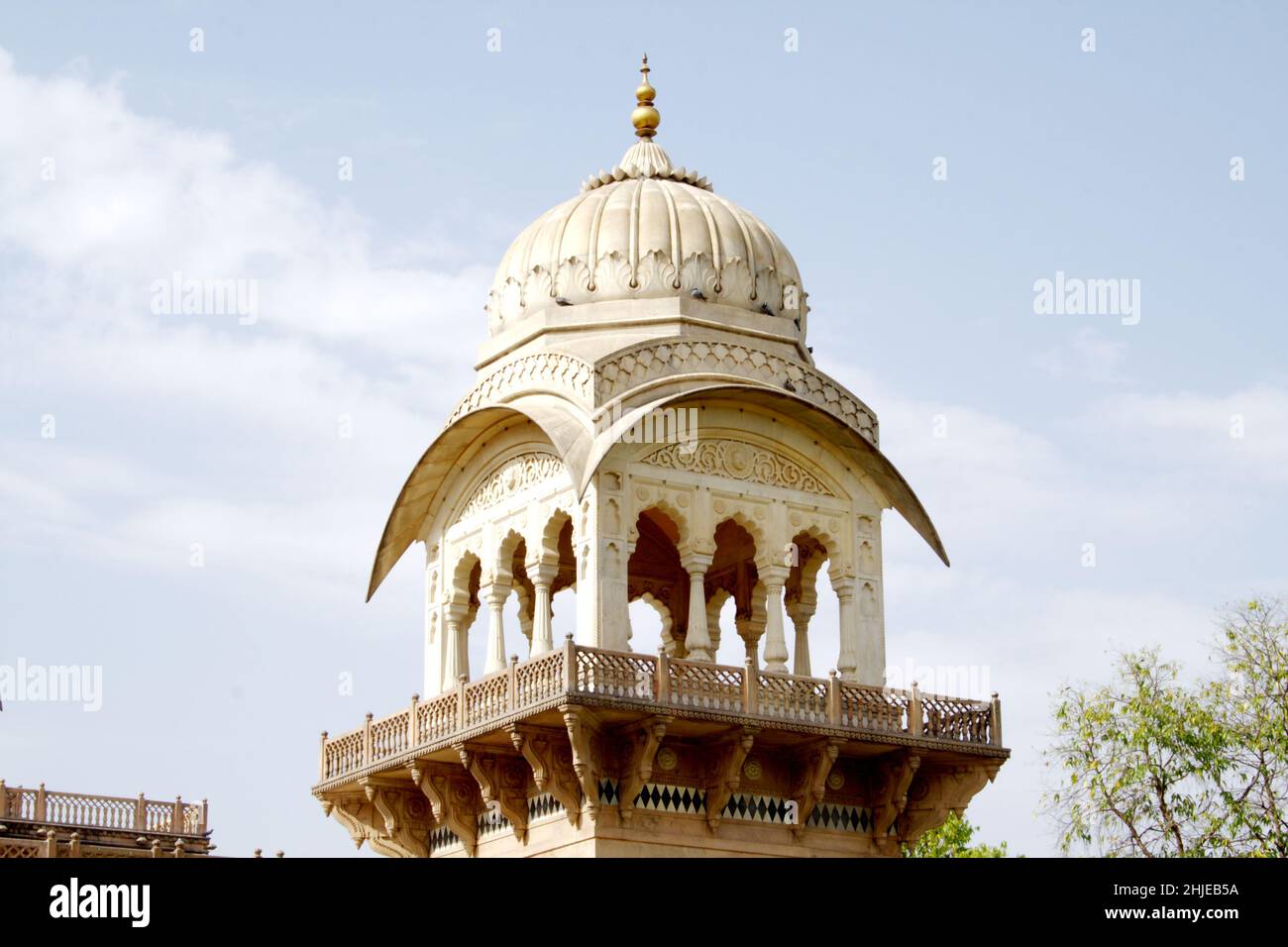 Watch tower at Albert Hall, Jaipur Stock Photo - Alamy