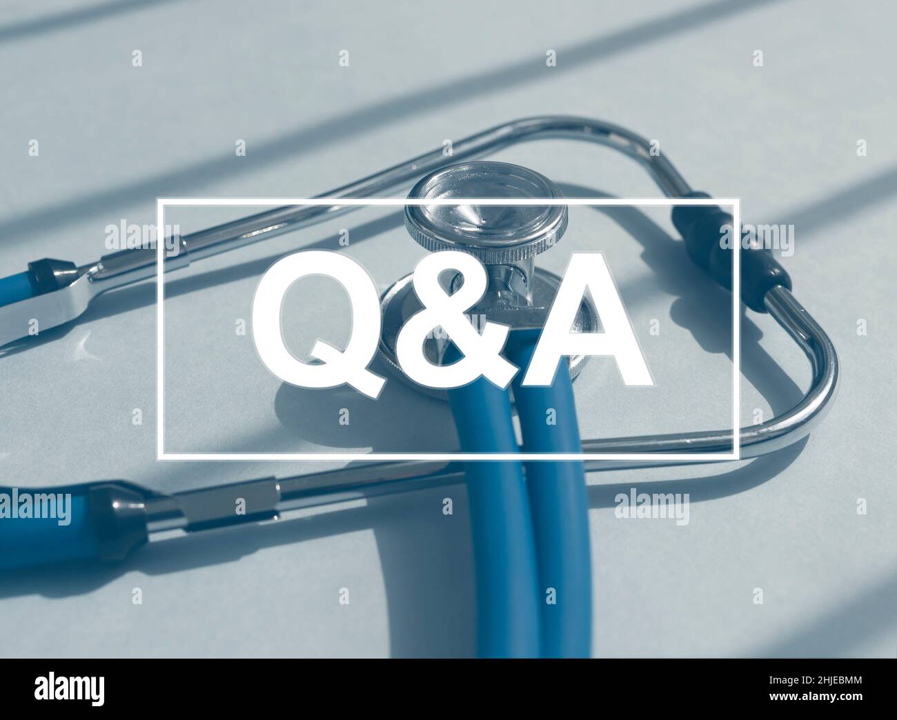 QnA acronym. Medical qa concept. Questions and answers in medicine ...