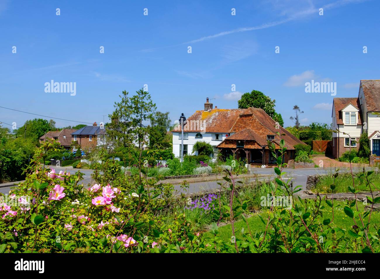 Cat slide roof hi-res stock photography and images - Alamy