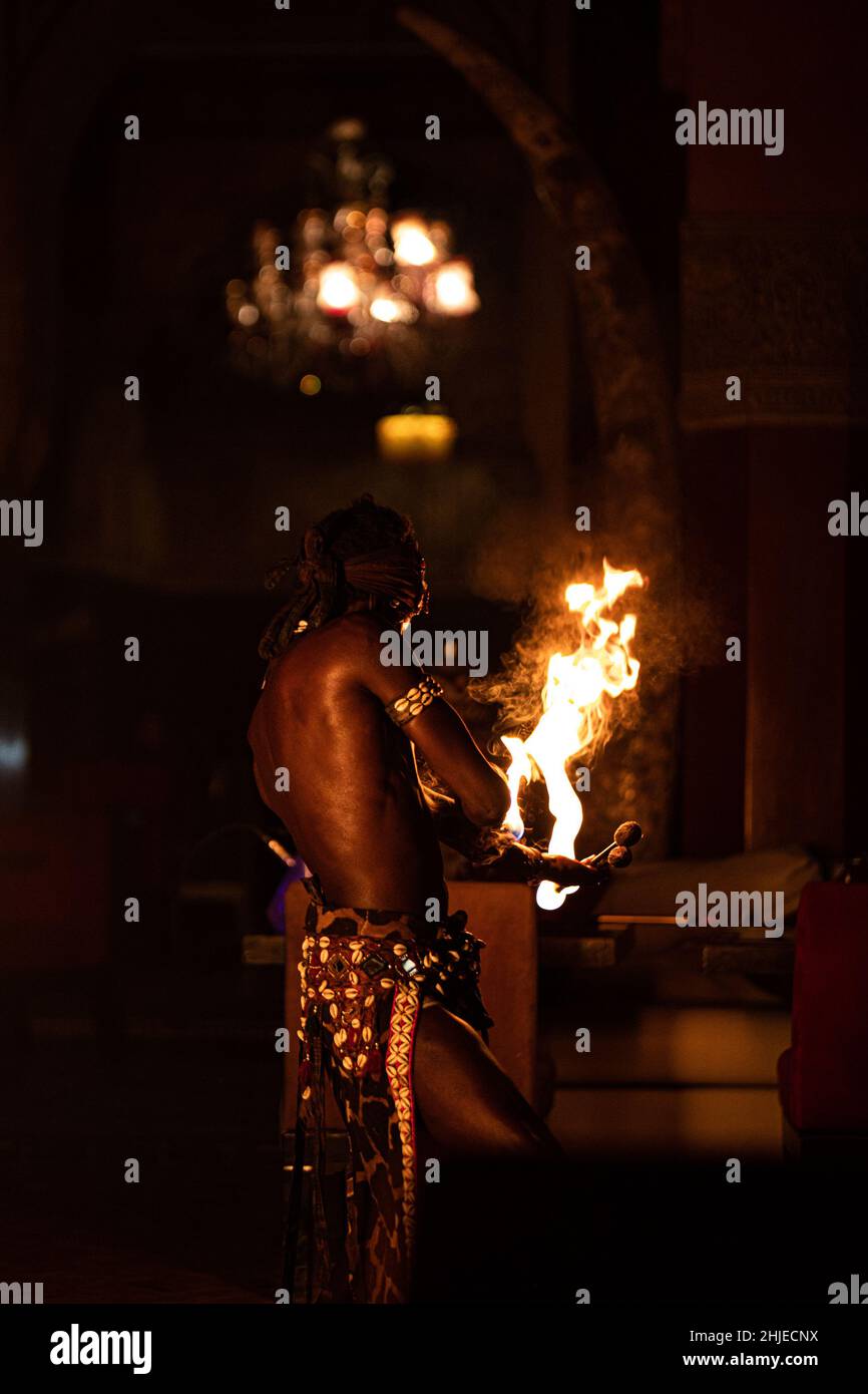 Night show morocco hi-res stock photography and images - Alamy