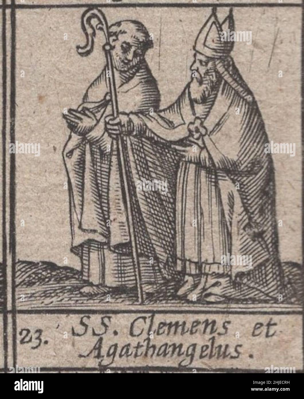 Ss clements et agathangelus hi-res stock photography and images - Alamy