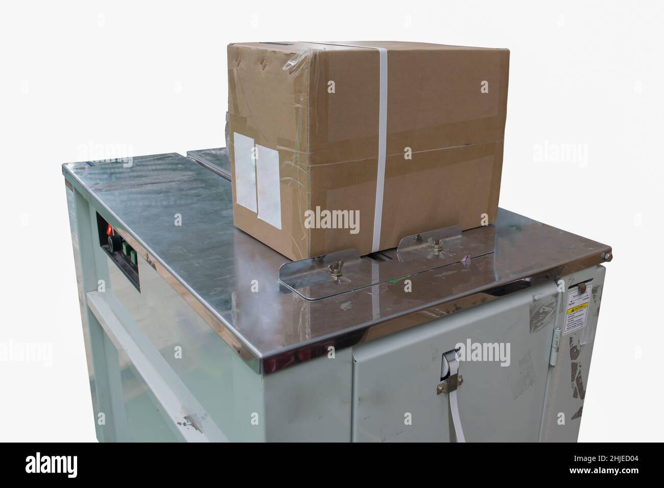 Strapping machine hi-res stock photography and images - Alamy