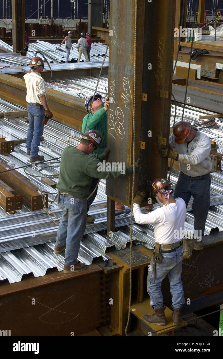 usa boston building construction Stock Photo - Alamy