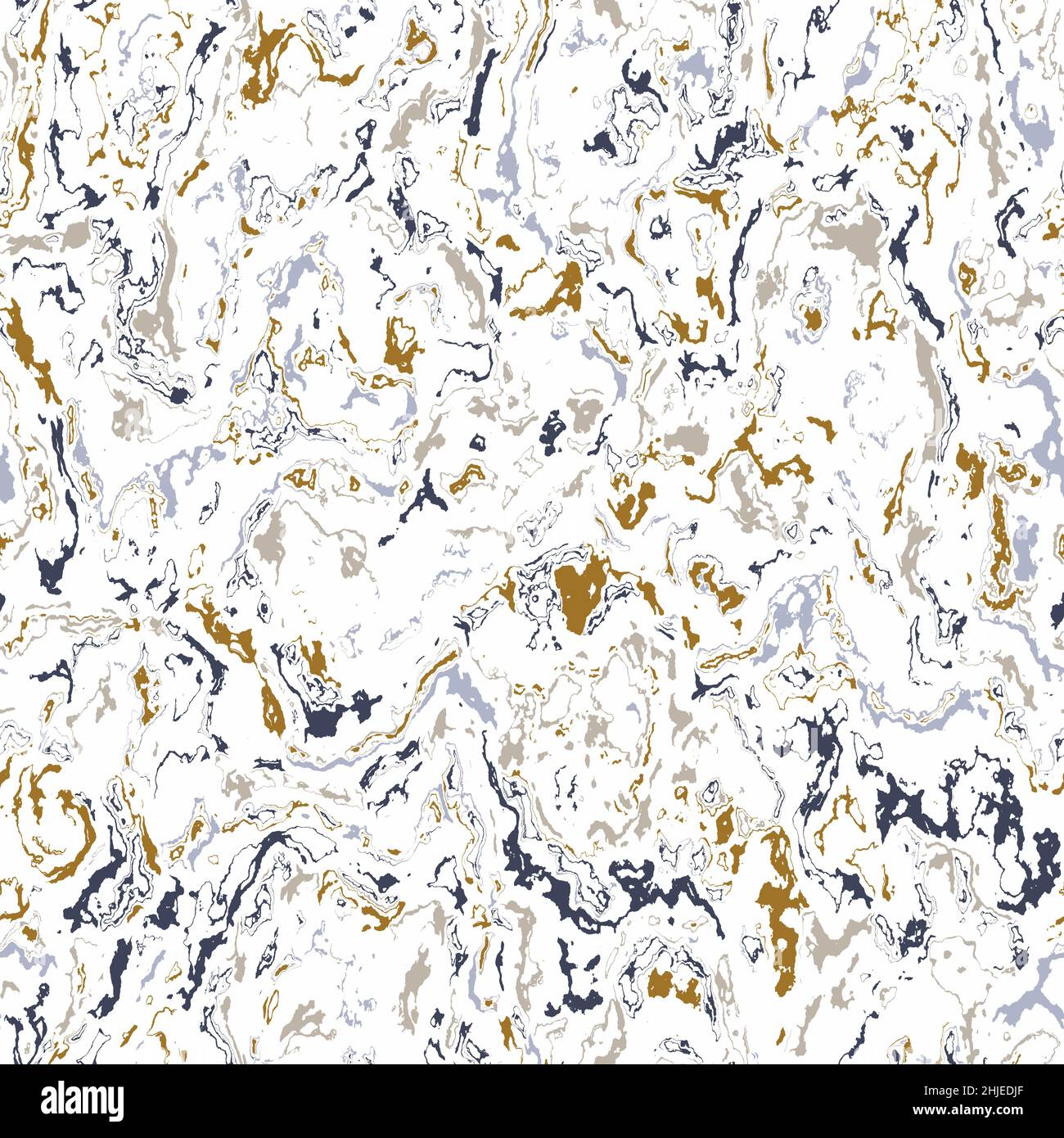 White tonal marbled seamless texture. Irregular pale ink blotch paint ...