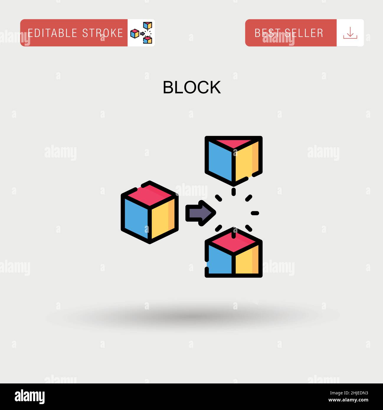 Binary block Stock Vector Images - Alamy