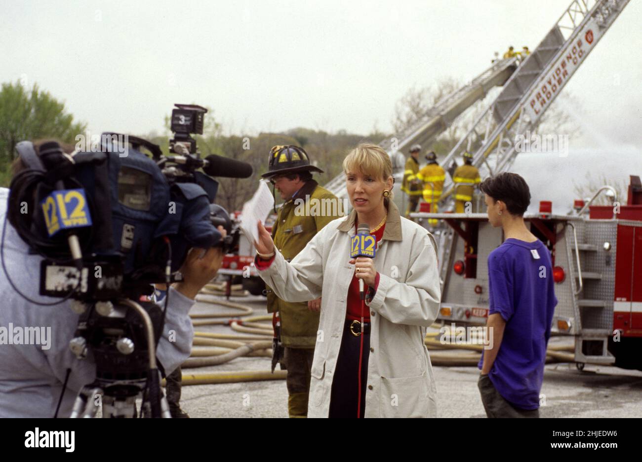 Woman fireman usa hi-res stock photography and images - Alamy