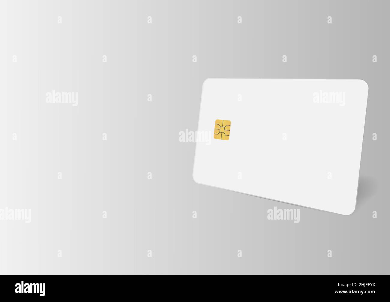 Blank Card With Chip at Alberto Stark blog