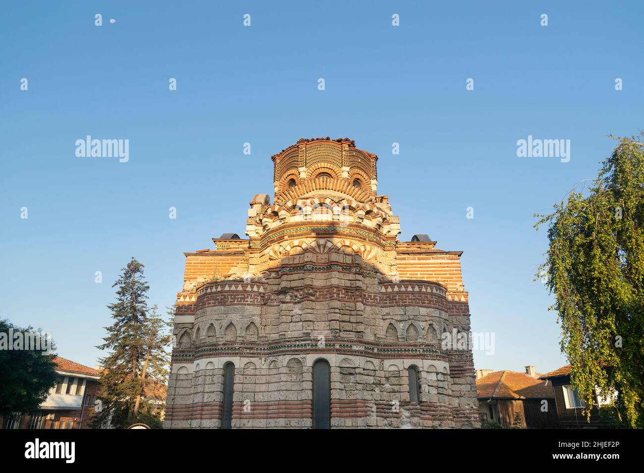 Church Pantocrator Christos in Nessebar from the 13th century in ...