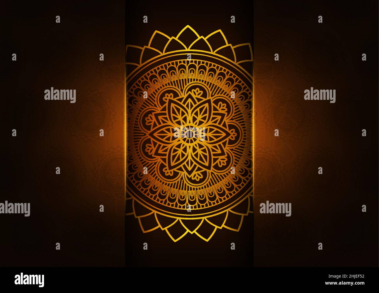 Art of traditional indian geometric. Mandala graphic background. Red ...