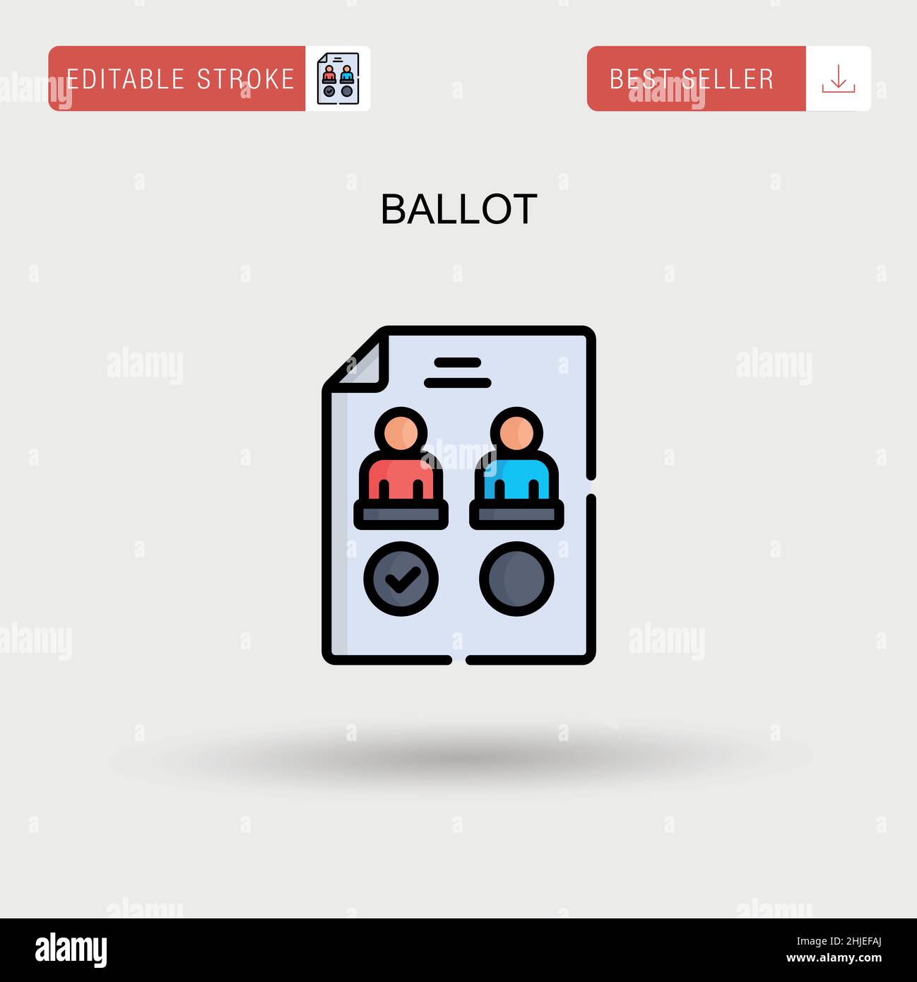 Insert ballot paper hi-res stock photography and images - Alamy