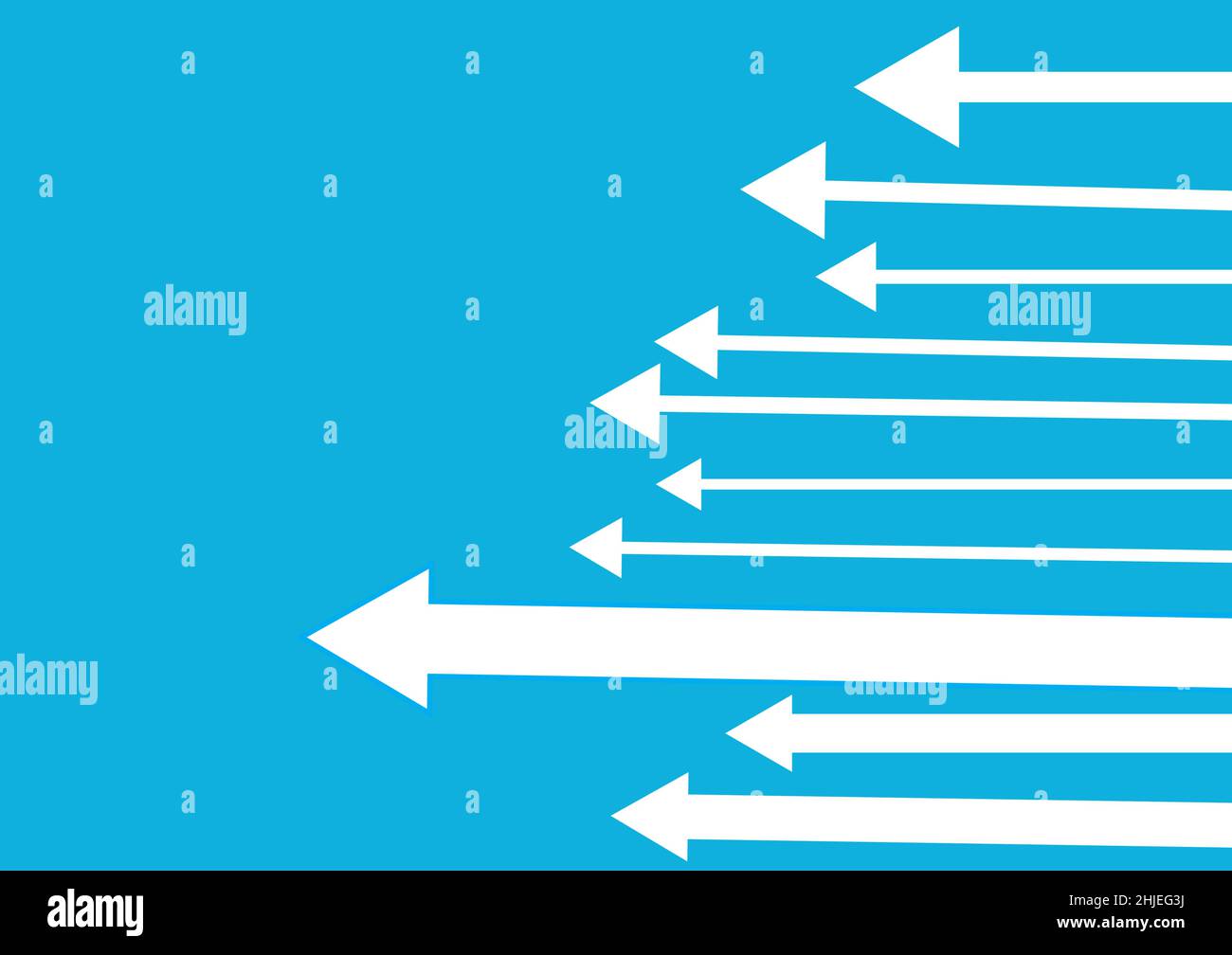 Abstract arrow growth and success graph business stock market sign ...