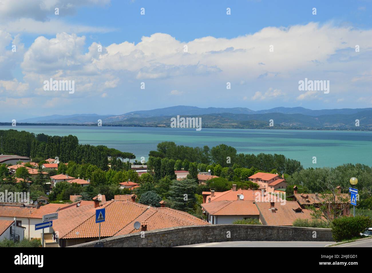 Lago di Trasimeno Stock Photo - Alamy