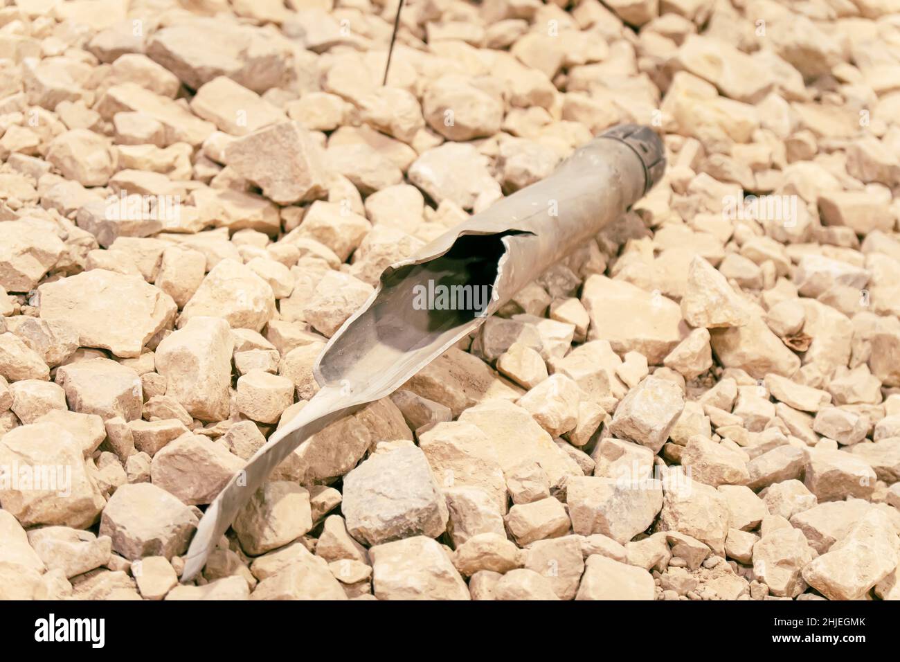 Unexploded artillery shell hi-res stock photography and images - Alamy