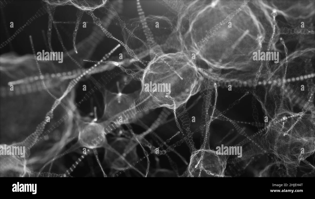 3d neuron cells network structure hi-res stock photography and images ...