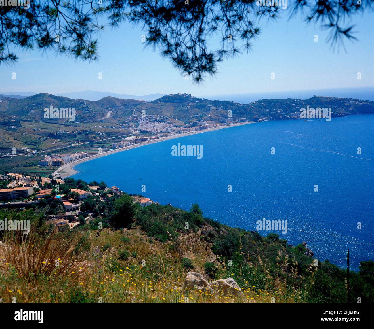 VISTA GENERAL DE LA COSTA CON PLAYAS. Location: EXTERIOR. ALMUÑECAR ...