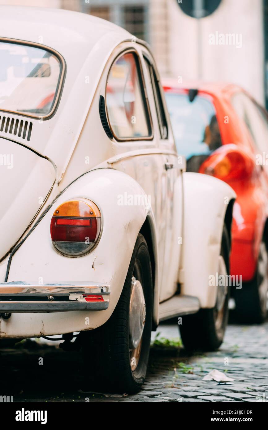 Vw bug car white back hi-res stock photography and images - Alamy