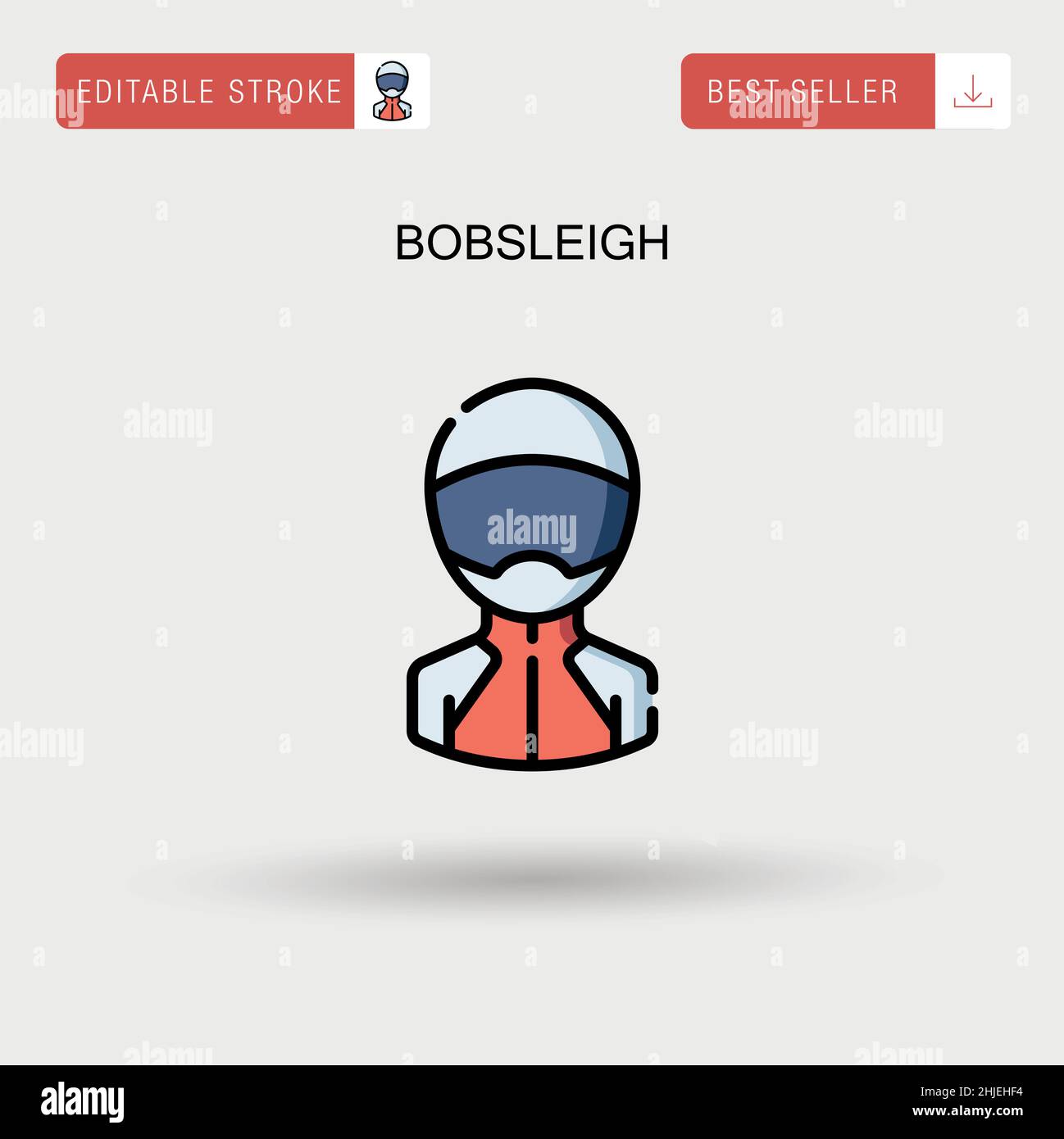 Bobsled track bobsleigh helmet hi-res stock photography and images - Alamy