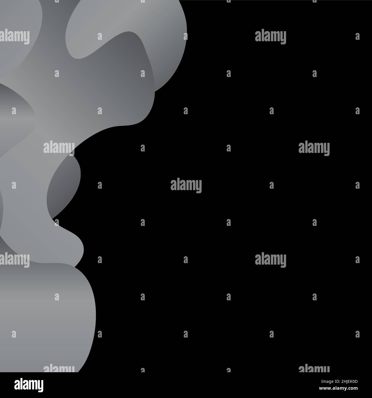 Liquid form banners design shapes elements Stock Vector Images - Alamy