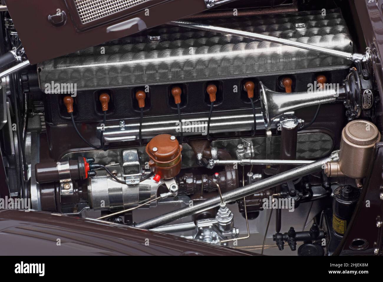 Die-cast model car by BAUER of Mercedes 500K Special Roadster,1:12 ...