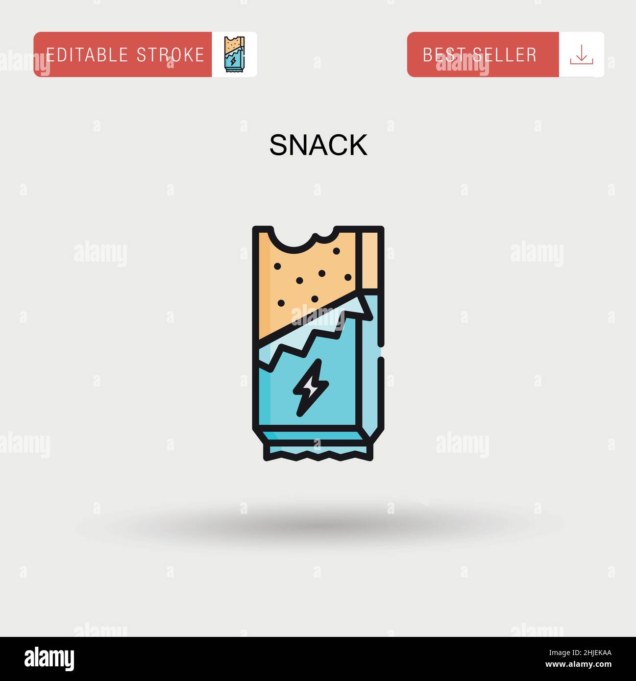 Crackers and fruit Stock Vector Images - Alamy