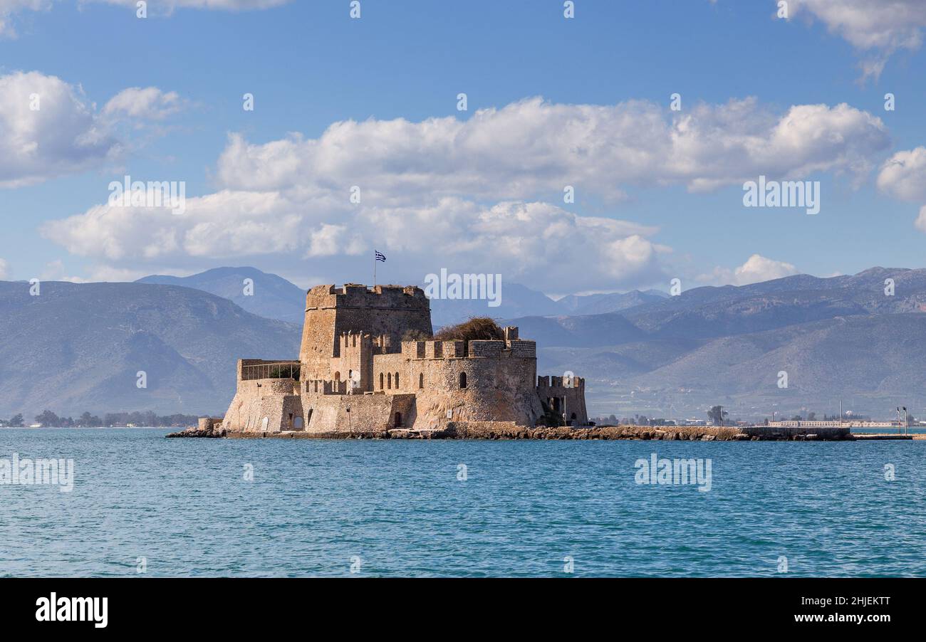 Bourtzi castle, Nafplio, Greece Stock Photo - Alamy