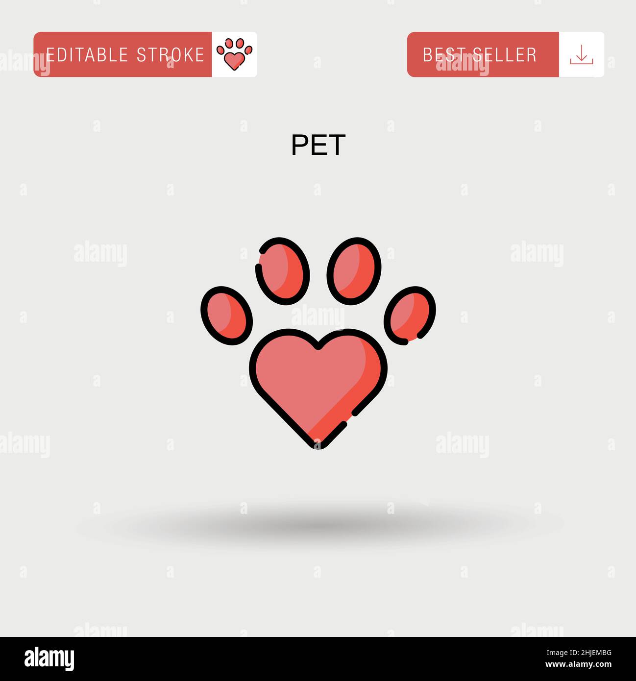 Cat studio background Stock Vector Images - Alamy