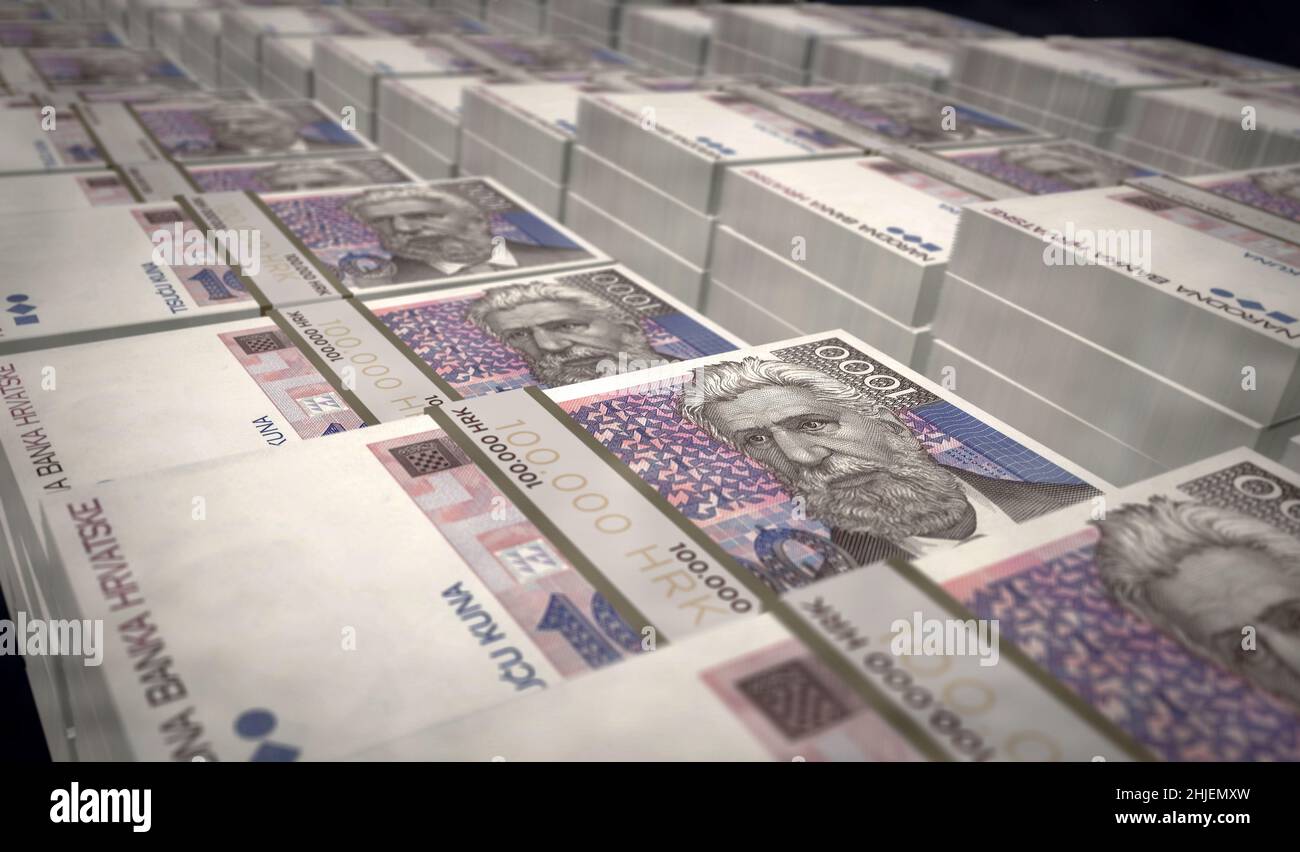Banknotes of croatia hi-res stock photography and images - Alamy