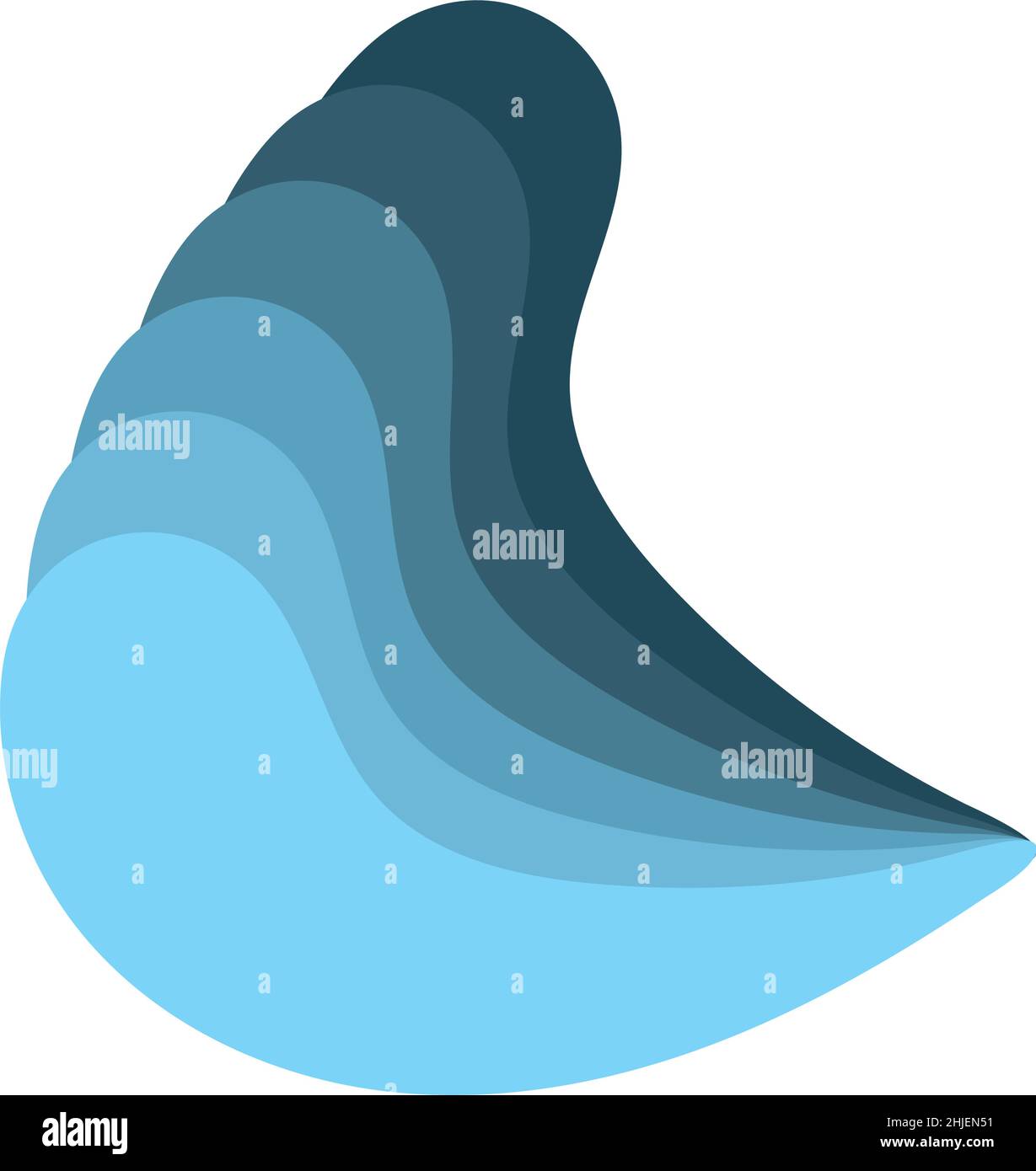 Vector graphics of an object created by combining and transforming a ...