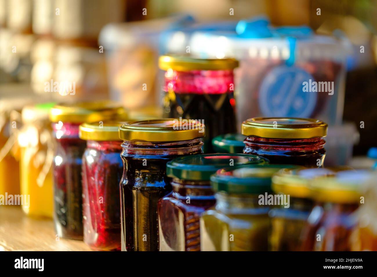 Jam with preserve jar hi-res stock photography and images - Alamy