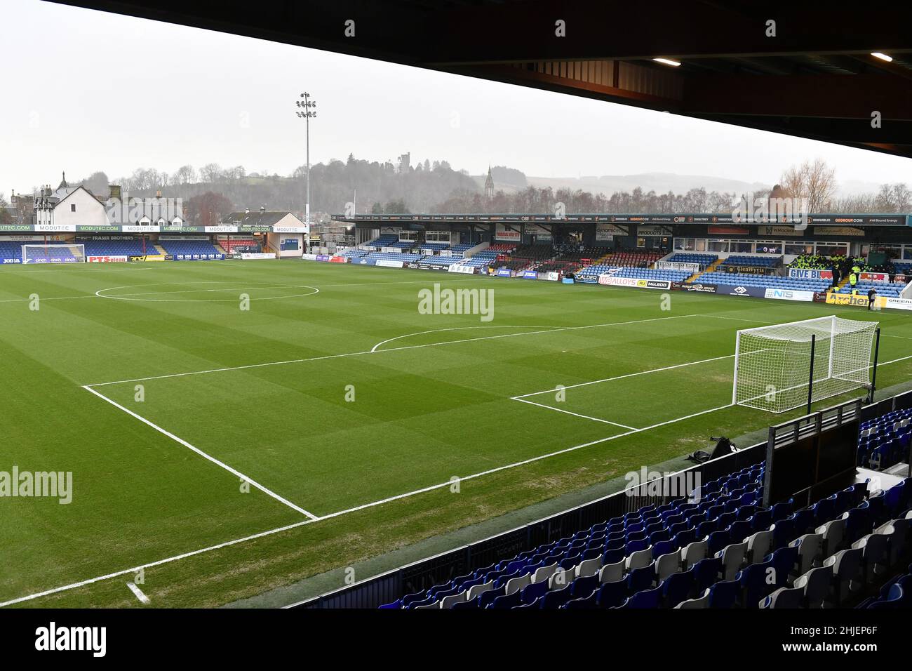 A general view of the Global Energy Stadium ahead of the cinch ...