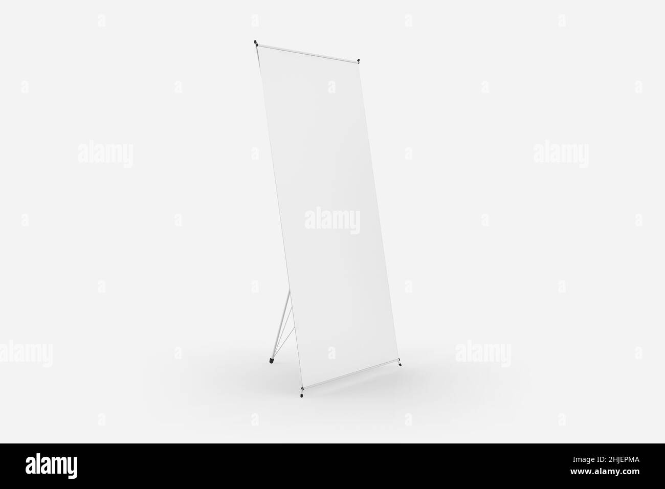 Promo Exhibition Display Stand Mockup 3D Rendering Stock Photo - Alamy