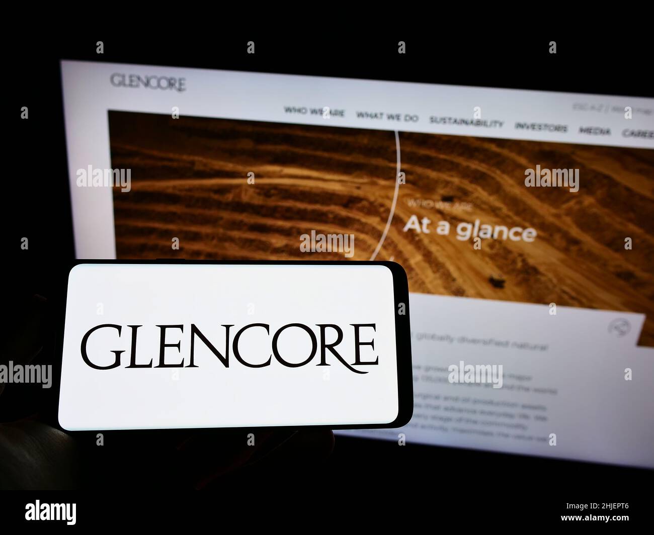 Glencore logo hi-res stock photography and images - Alamy