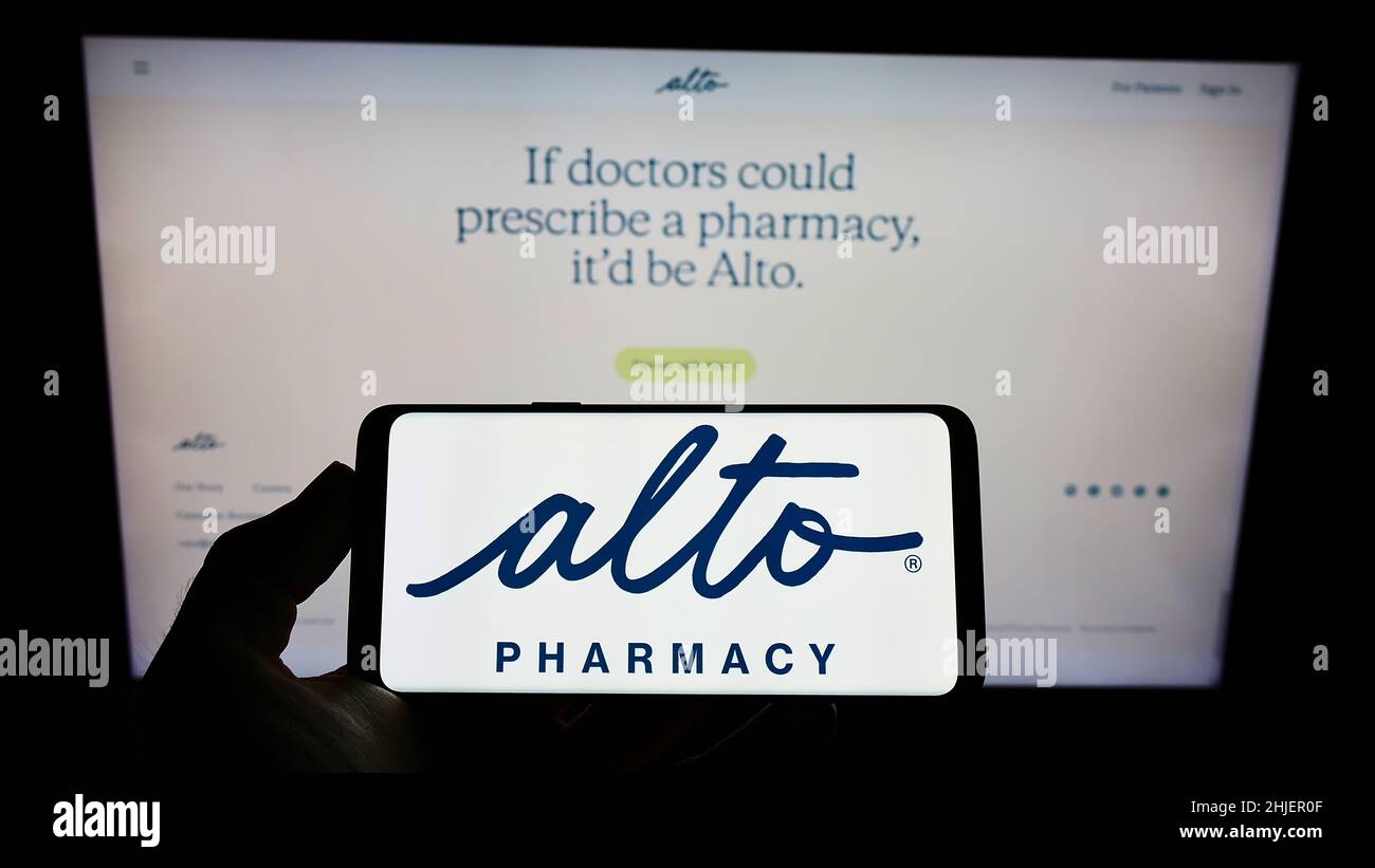 Logo in alto hi-res stock photography and images - Alamy