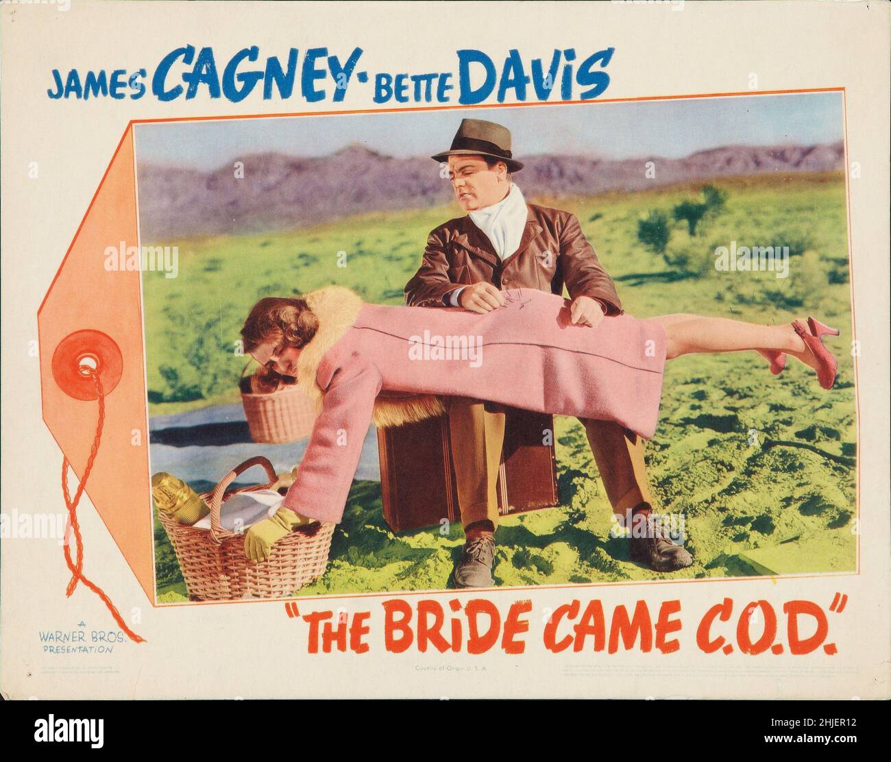 BETTE DAVIS and JAMES CAGNEY in THE BRIDE CAME C. O. D. (1941 ...