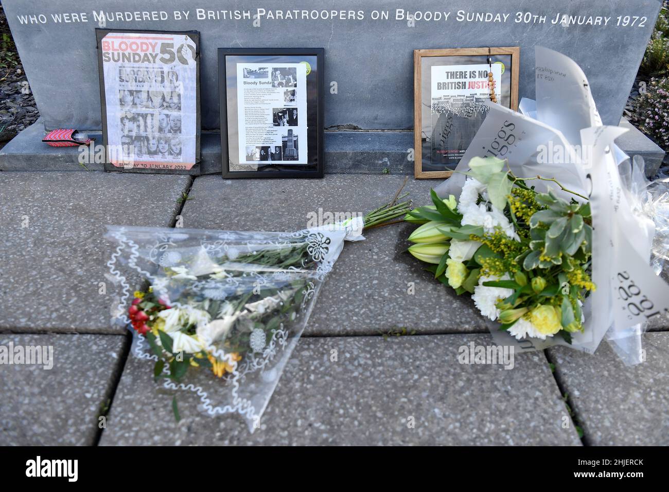 Bloody Sunday Memorial High Resolution Stock Photography and Images - Alamy